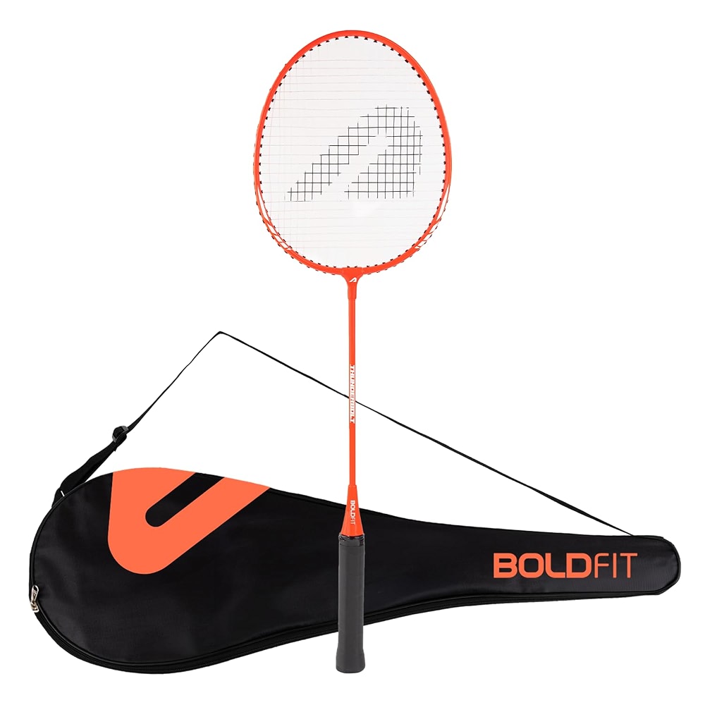 Boldfit Badminton Rackets for Beginners, Adults Aluminium Shuttle Bat ...