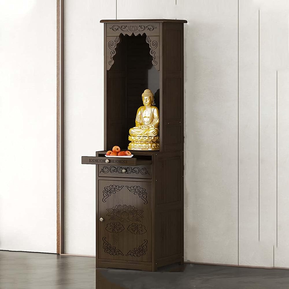 Personal Shrine Altar Table, Altar Table with Storage, Altar Cabinet ...