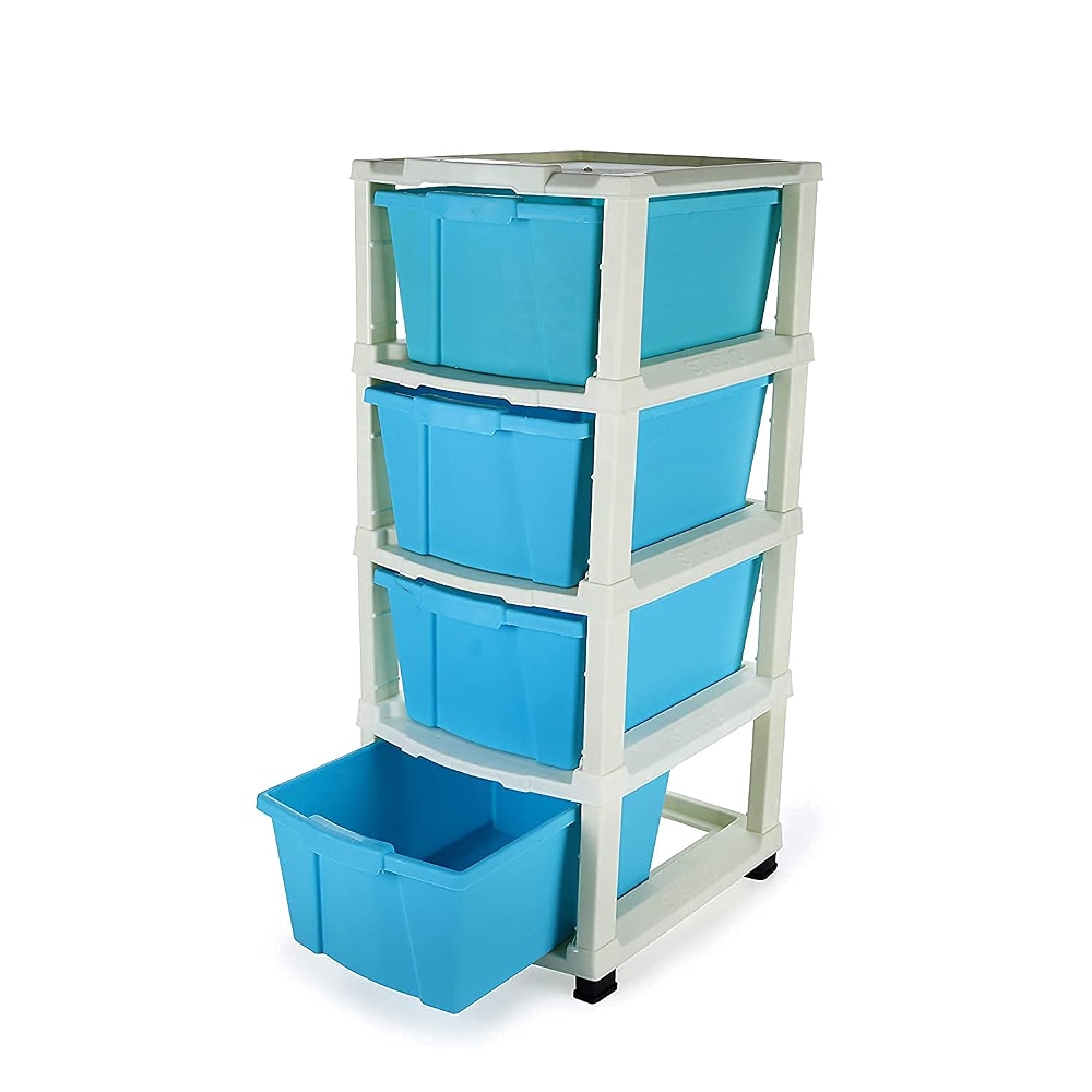 QUISTAL Heavy Plastic Modular Drawer System For Home, Office, Kitchen ...